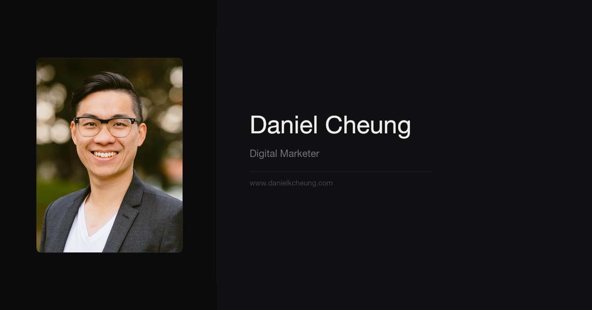 Daniel Cheung | Search, Semantics and AI Discovery